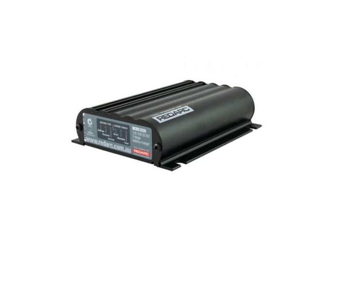 Redarc Dual Input 25A In-Vehicle DC Battery Charger